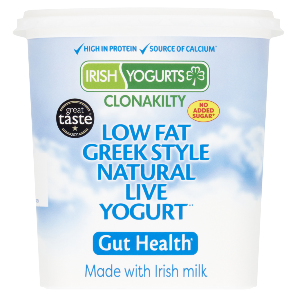 Irish Yogurts Clonakilty Low Fat Greek Style Natural Live Yogurt 1Kg ...